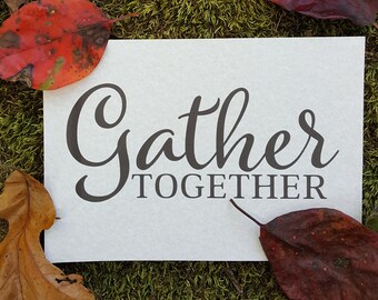 Gather together | Etsy