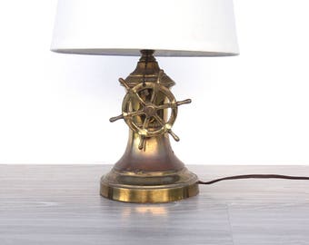 Ship wheel lamp | Etsy