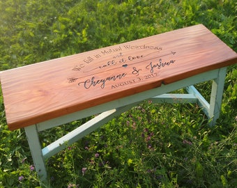 Wedding bench | Etsy