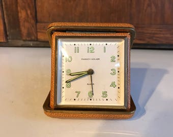 Vintage travel clock | Etsy