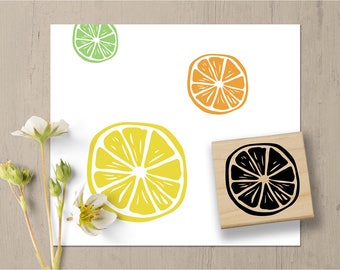 Fruit rubber stamp | Etsy