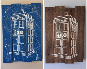 Tardis sign | Etsy
