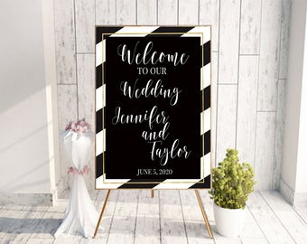 Elegant wedding sign | Etsy