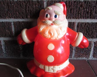 Plastic santa | Etsy