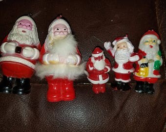 Plastic santa | Etsy
