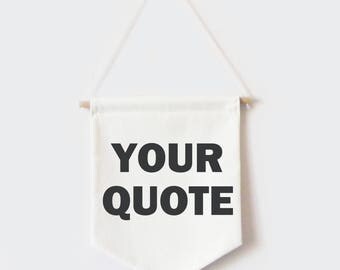 Quote banner | Etsy