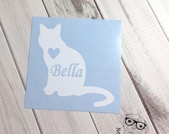 Cat decals | Etsy
