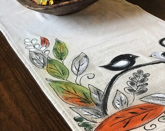 Fall table runner | Etsy