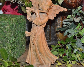 Angel playing flute | Etsy
