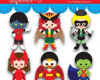 Villains clip art | Etsy