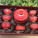 Travel Gong Fu Chinese Tea Set Bird Flower
