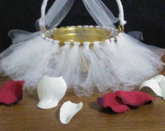 Tulle basket | Etsy