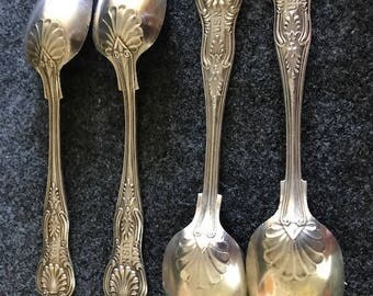 Navy spoons | Etsy