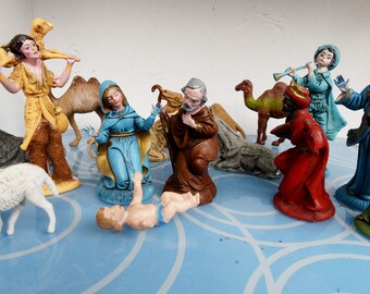 Italian nativity set | Etsy