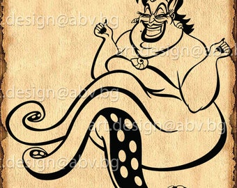 Ursula svg | Etsy