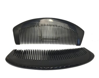 Curved hair comb | Etsy