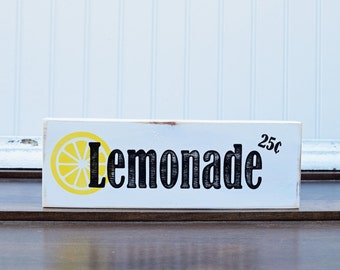 Lemonade sign | Etsy