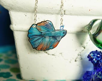 Modern Betta Fish Tank Aquarium Desktop aquarium or Wall