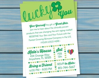 Business Event Invitation Beauty Skin Care Event Invitation