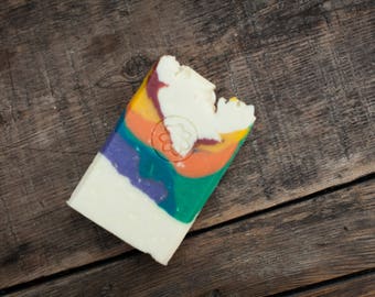 Rainbow soap | Etsy
