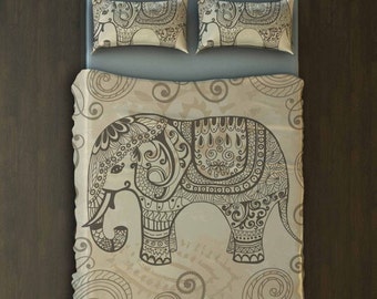Elephant bedding | Etsy