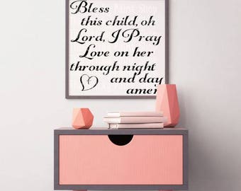 Bless this child | Etsy