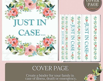 Emergency binder | Etsy