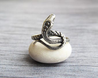 Snake ring | Etsy