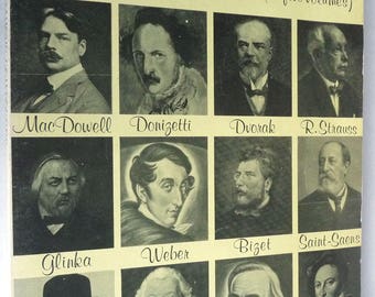 Famous composers | Etsy