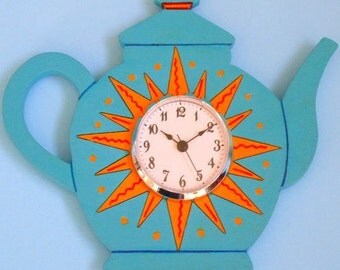 Teapot clock | Etsy