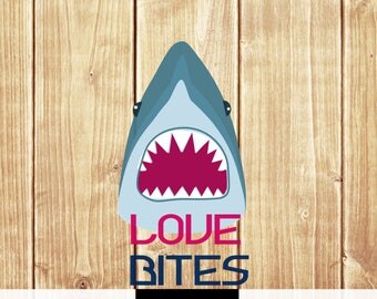 Shark bite svg | Etsy