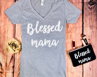 Blessed mama | Etsy