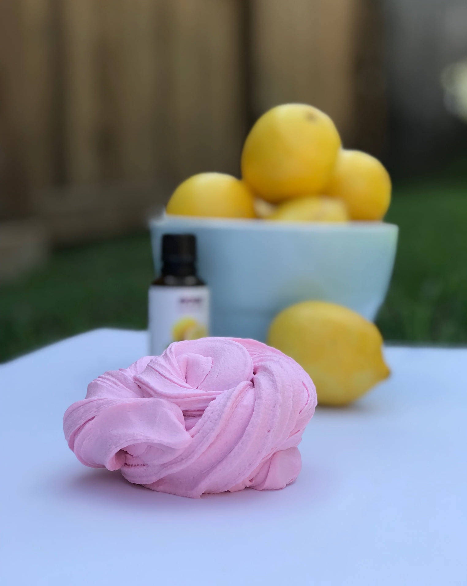 8oz Pink Lemonade Slime