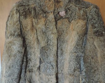 Vintage fur coat | Etsy