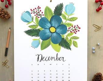 Wall calendar | Etsy