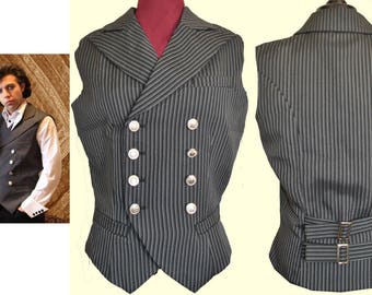 Steampunk vest | Etsy