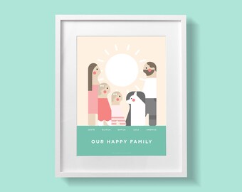 Family poster | Etsy