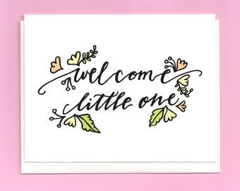 Welcome little one | Etsy