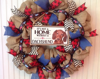 Dog wreath | Etsy
