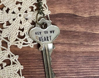 Key to my heart | Etsy