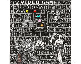 Pen & Ink Drawings & Illustrations | Etsy