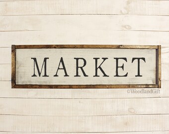Market sign | Etsy