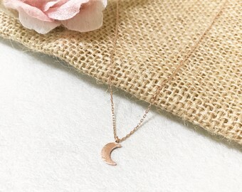 Moon necklace | Etsy