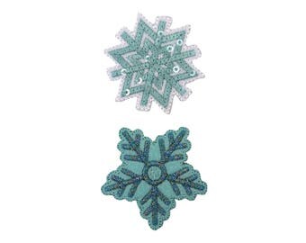 Snowflake patch | Etsy