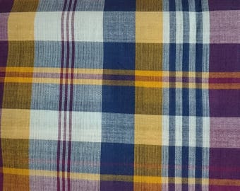 Plaid madras | Etsy