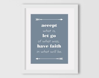 Accept what is | Etsy