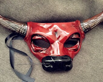 Cow mask | Etsy UK