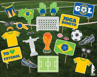 Soccer photo prop | Etsy