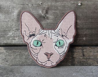 Cat embroidery | Etsy