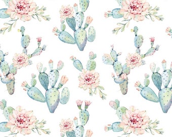 Cactus fabric | Etsy